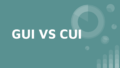 CUIとGUI、メリットとデメリットを整理して、特徴を学ぼう！ - テックリン